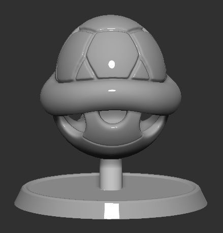 Mario Turtle Shell Based Koopa Troopa 3D model 3D printable | CGTrader