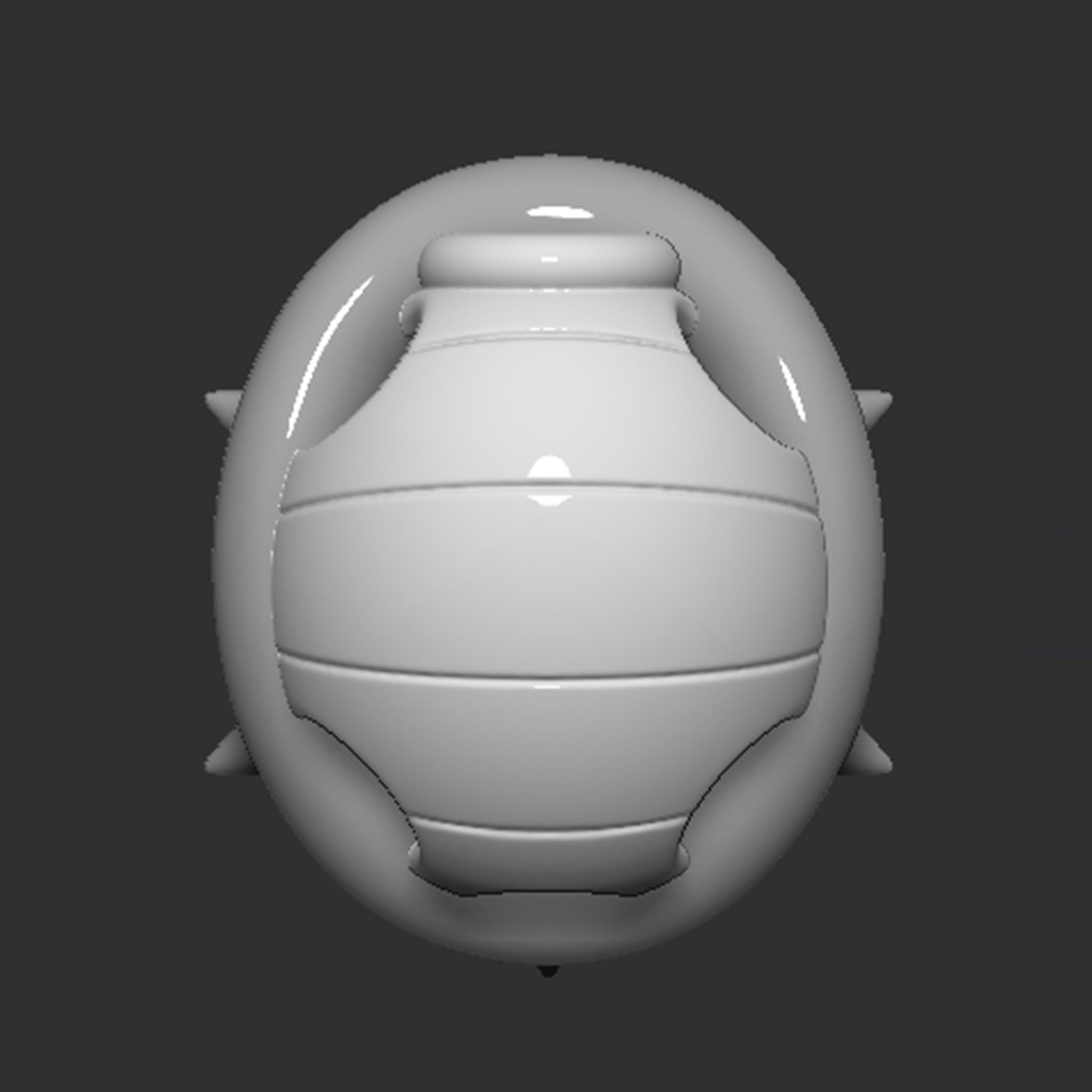 Mario Spiny Shell Koopa Troopa 3D model 3D printable | CGTrader