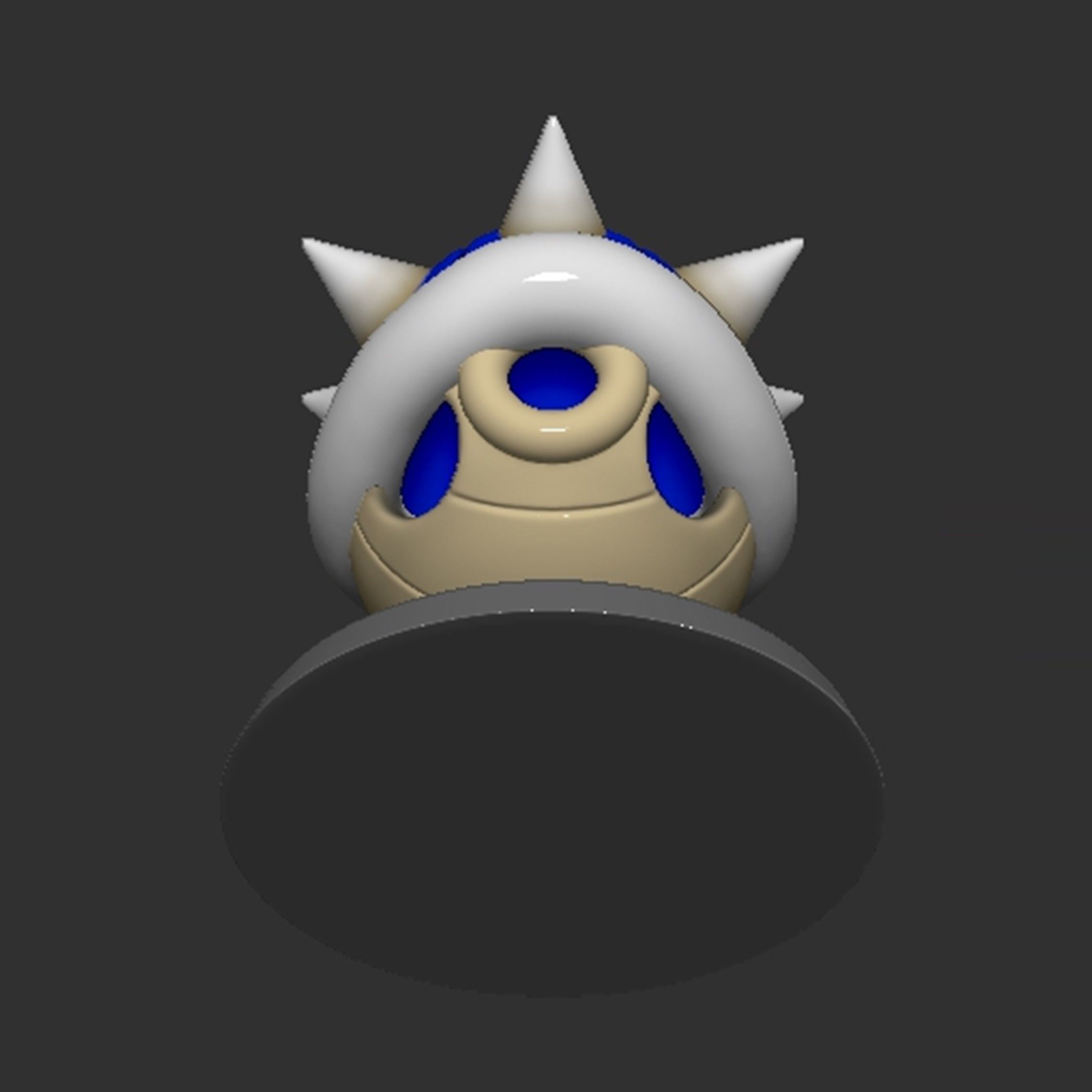 Mario Spiny Shell Koopa Troopa Based 3D model 3D printable | CGTrader