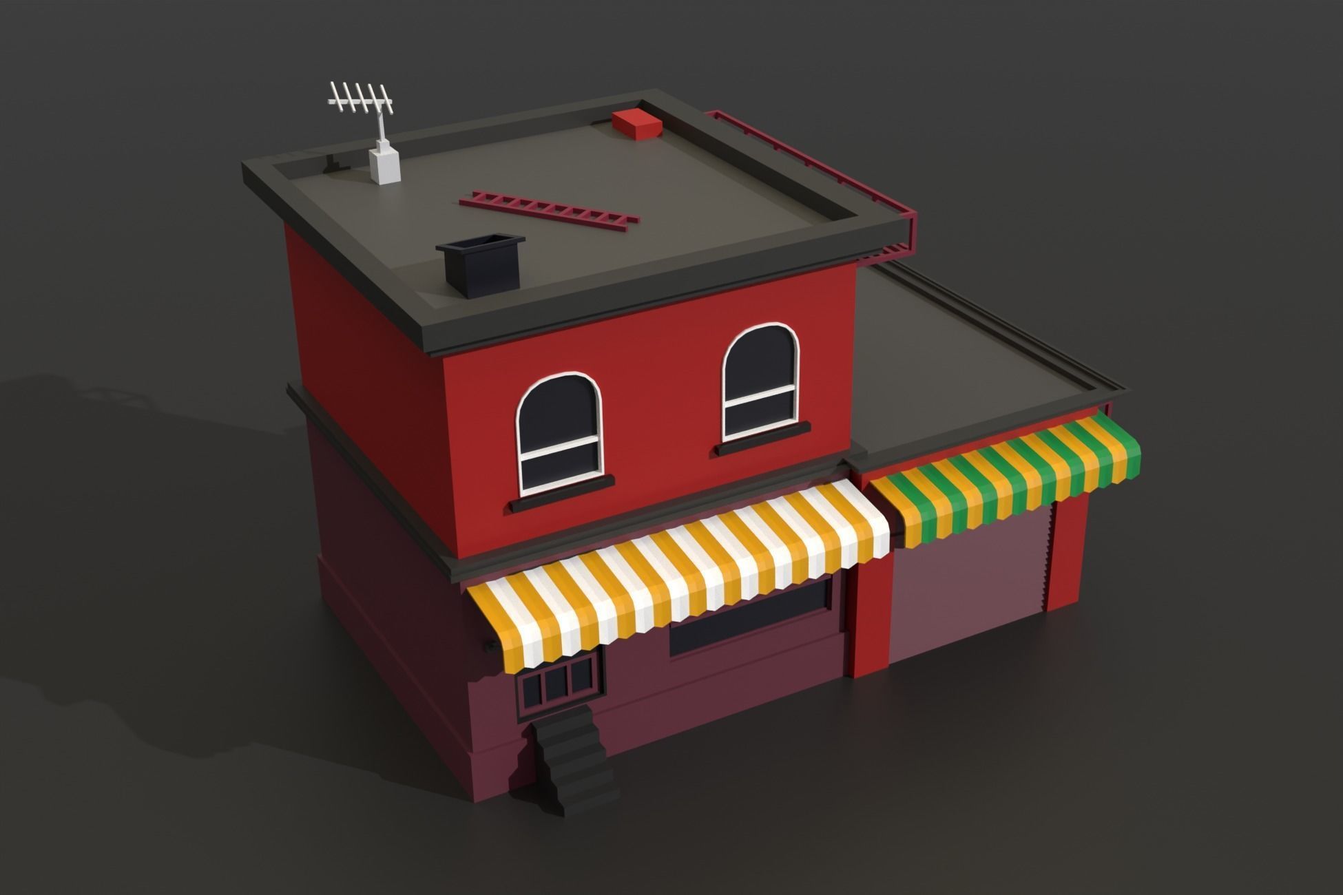 3D model Low Poly City Pack Collection VR / AR / low-poly | CGTrader
