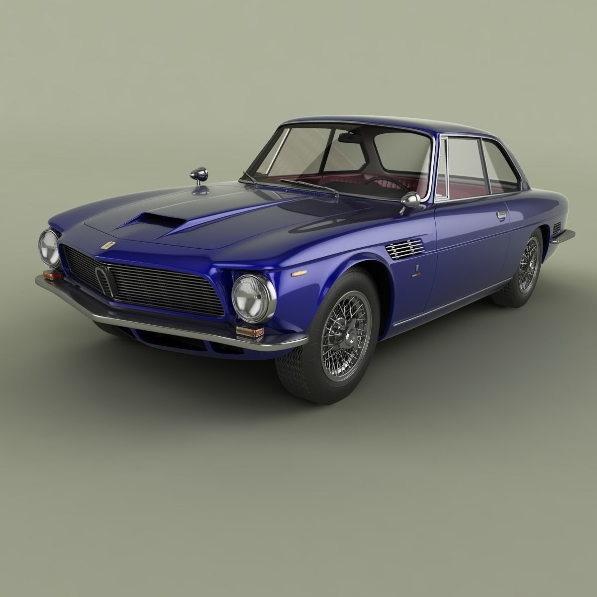 Iso Rivolta IR 300 3D model | CGTrader