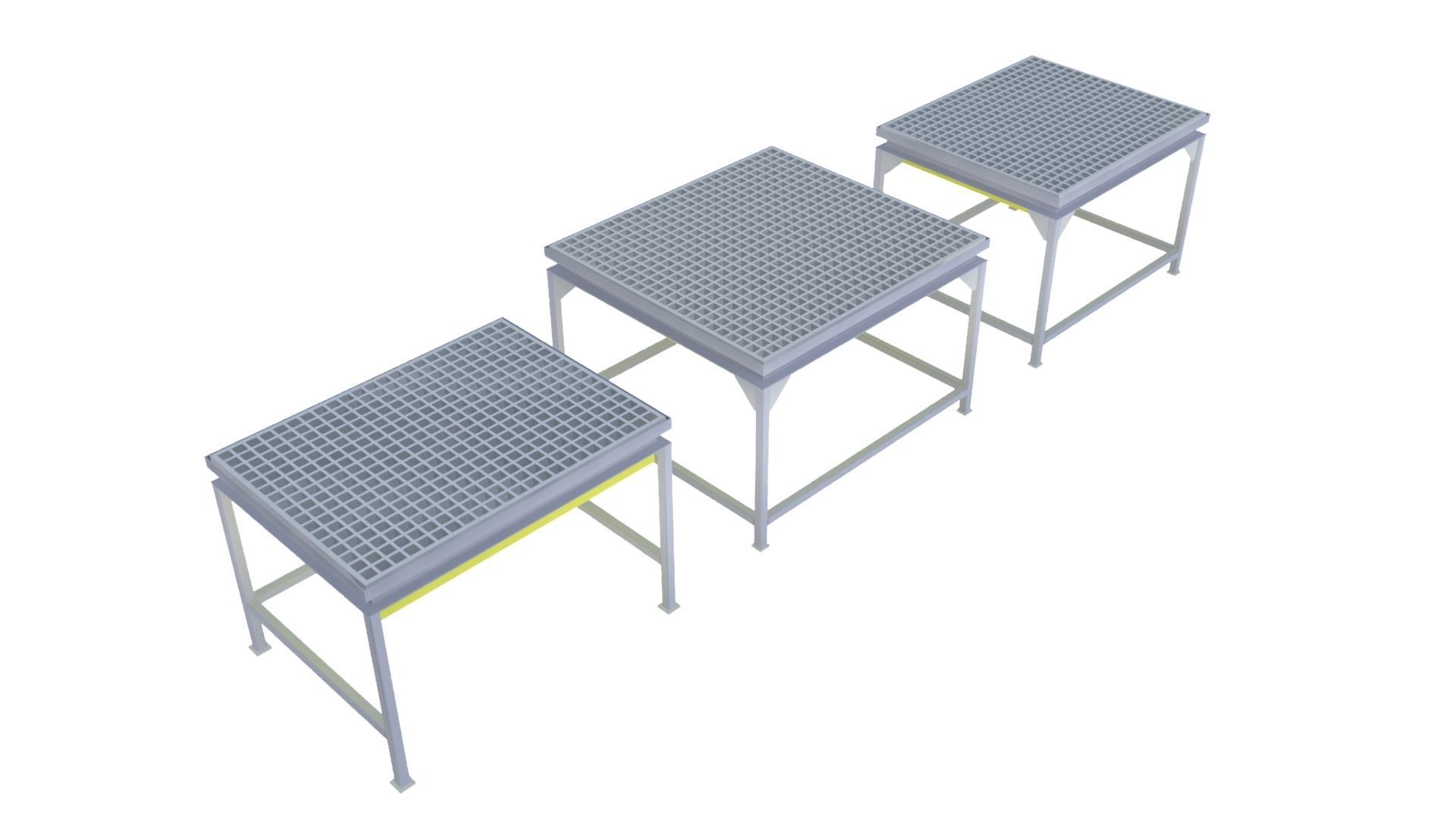 3D model GRILL EXTRACTING TABLES VR / AR / low-poly | CGTrader