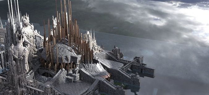 Towers of Prometheus Kit bash 3D model | CGTrader