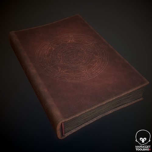 3D model Ritual book VR / AR / low-poly | CGTrader