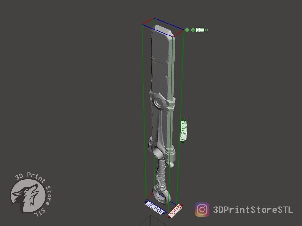 Ekko Sword LOL league of legends - Fan Art 3D model 3D printable | CGTrader