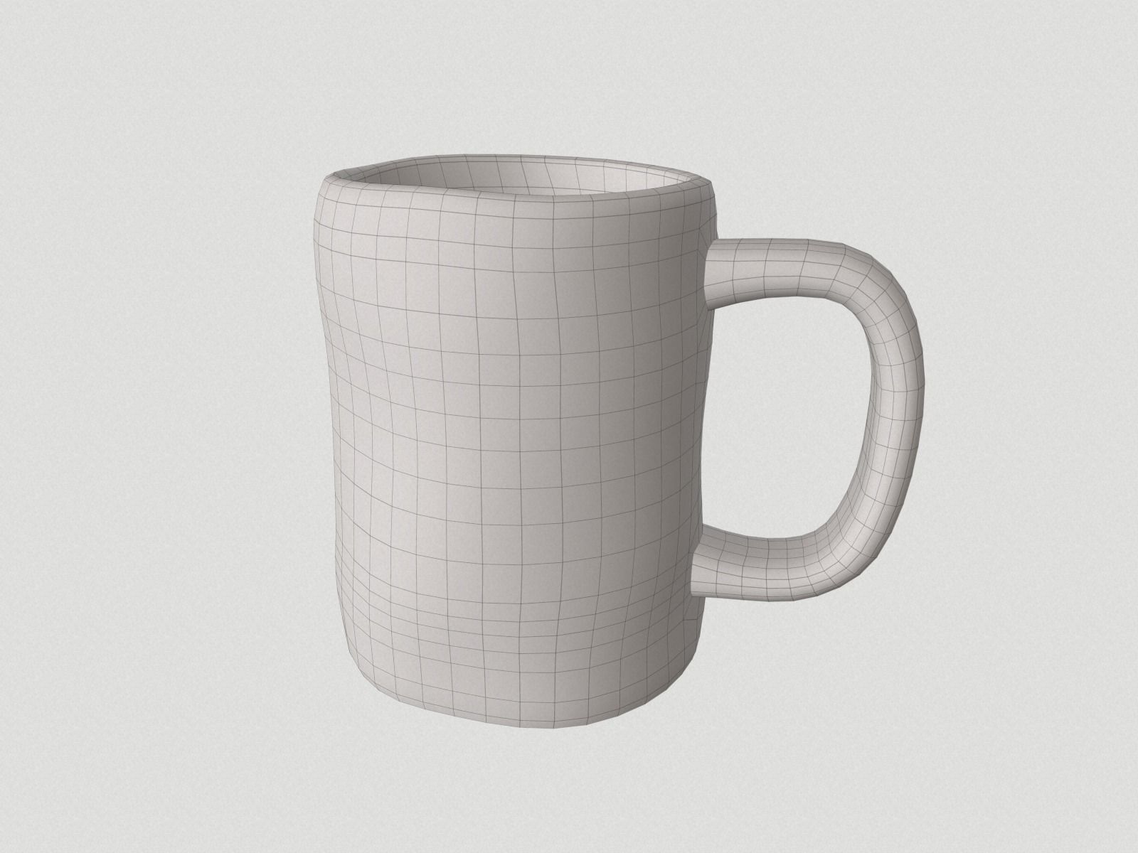 3D model Black Ceramic Mug VR / AR / low-poly | CGTrader