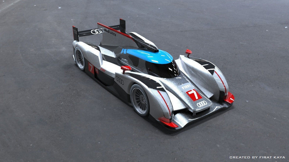 AUDI R18 free 3D model | CGTrader