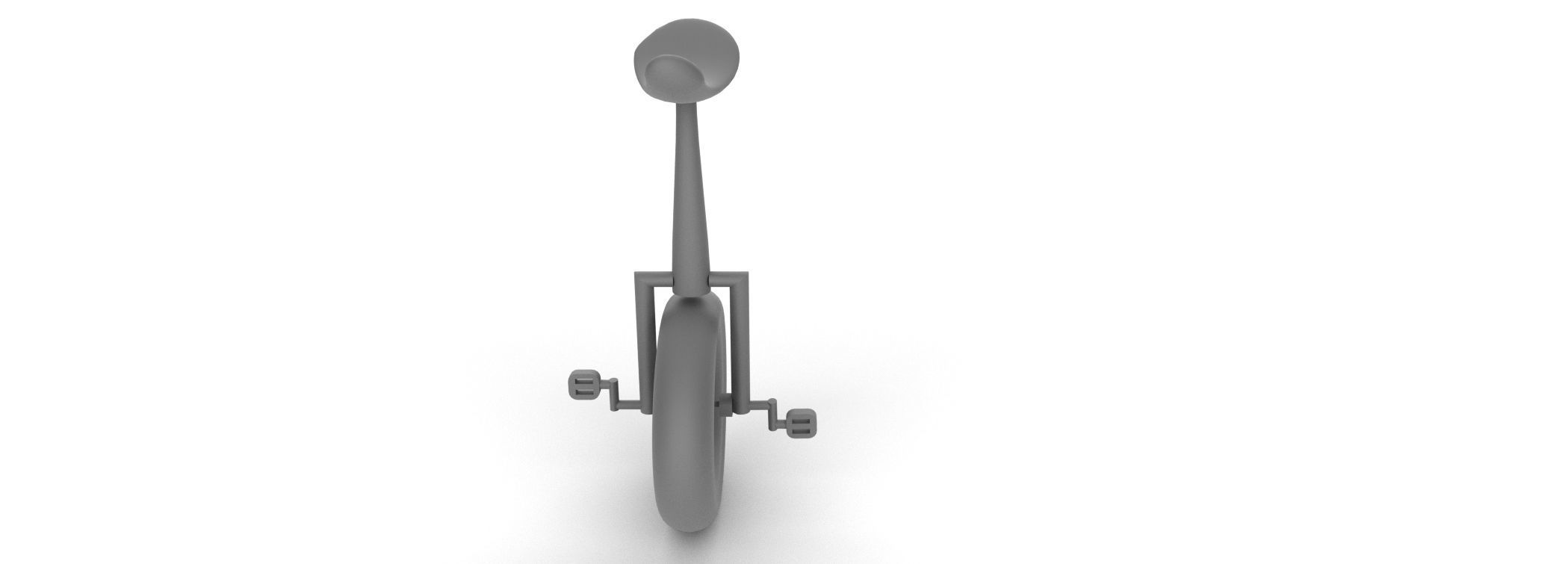 Unicycle 3D Model Sports Outdoors Acrobatic Single Wheel 3D model 3D ...