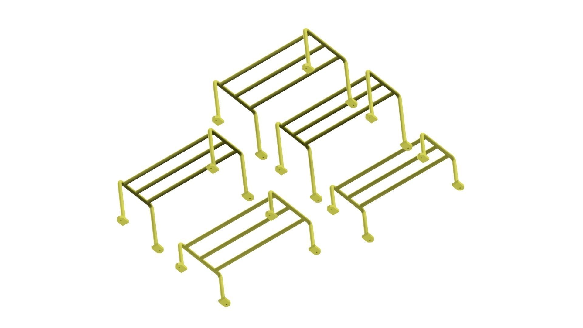 3D model STEEL ENCLOSURES VR / AR / low-poly | CGTrader