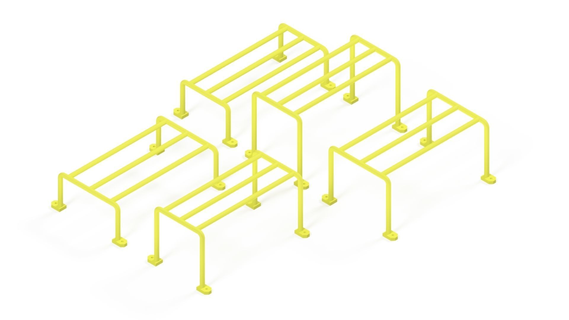 3D model STEEL ENCLOSURES VR / AR / low-poly | CGTrader