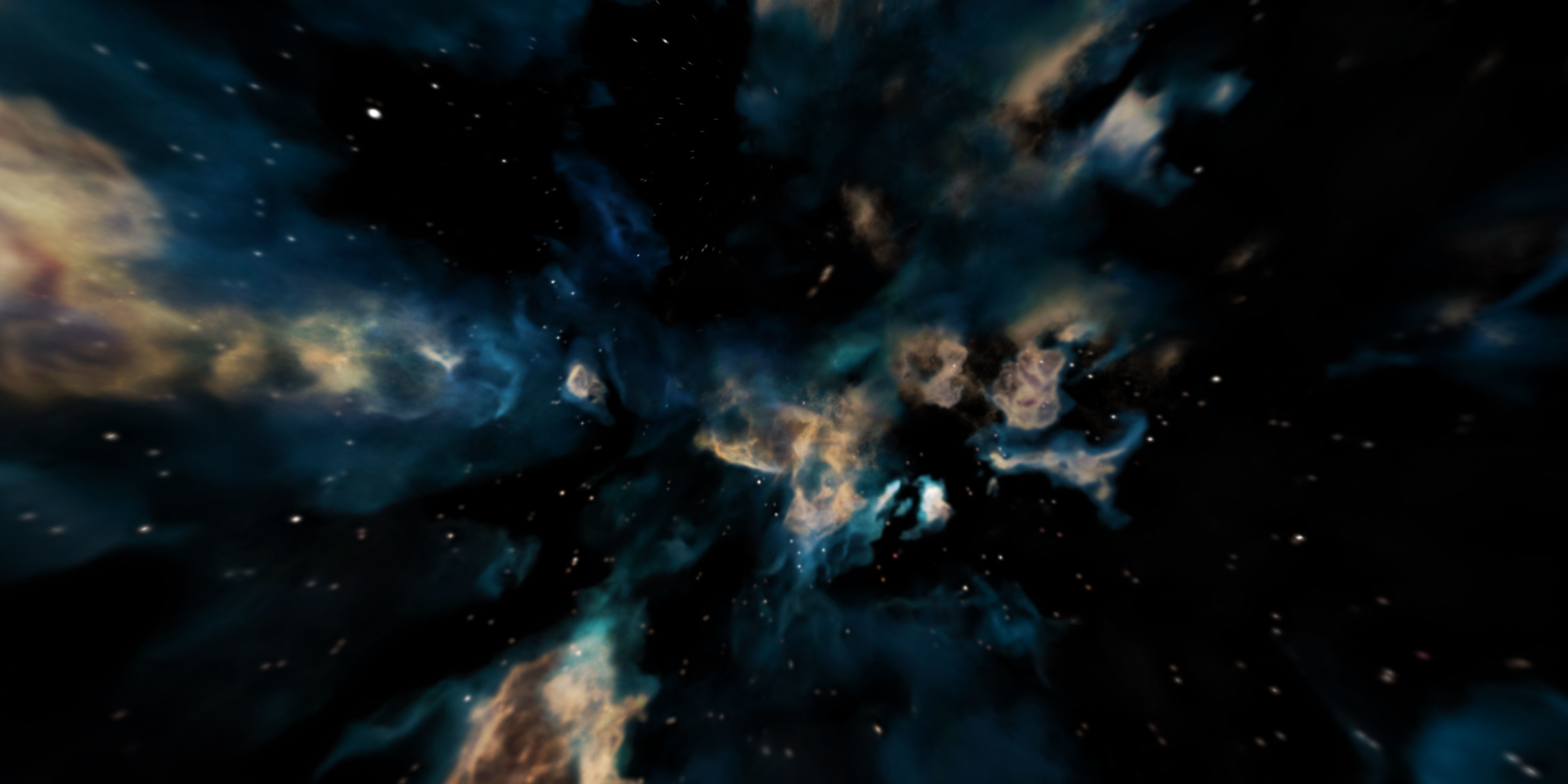 3D model HDRI Panoramic Sky - VR 360 starfield extreme space ...