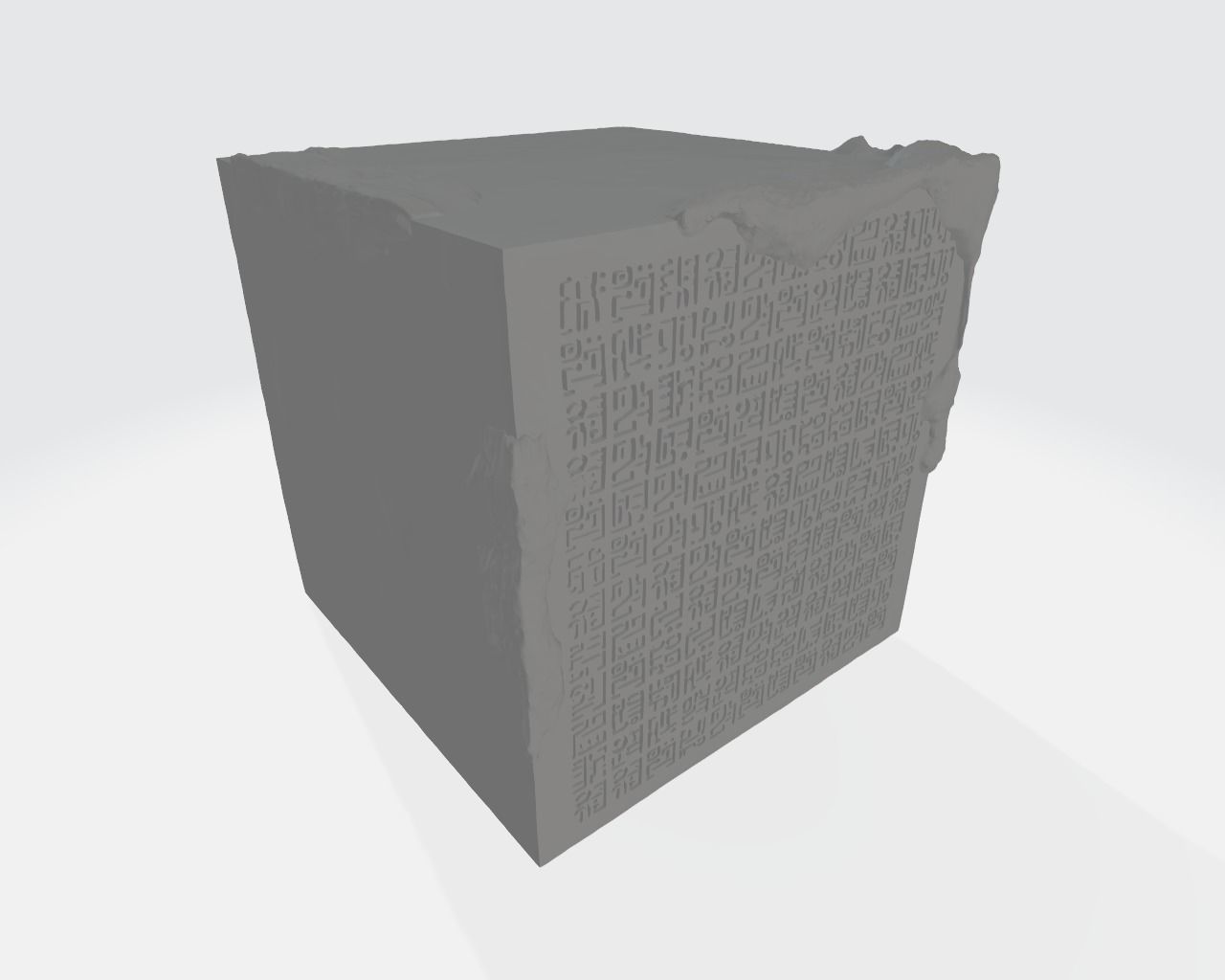 One piece - Poneglyph print model 3D model 3D printable | CGTrader