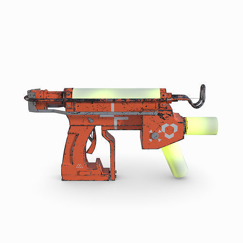 Sci-Fi Injector 3D model rigged | CGTrader