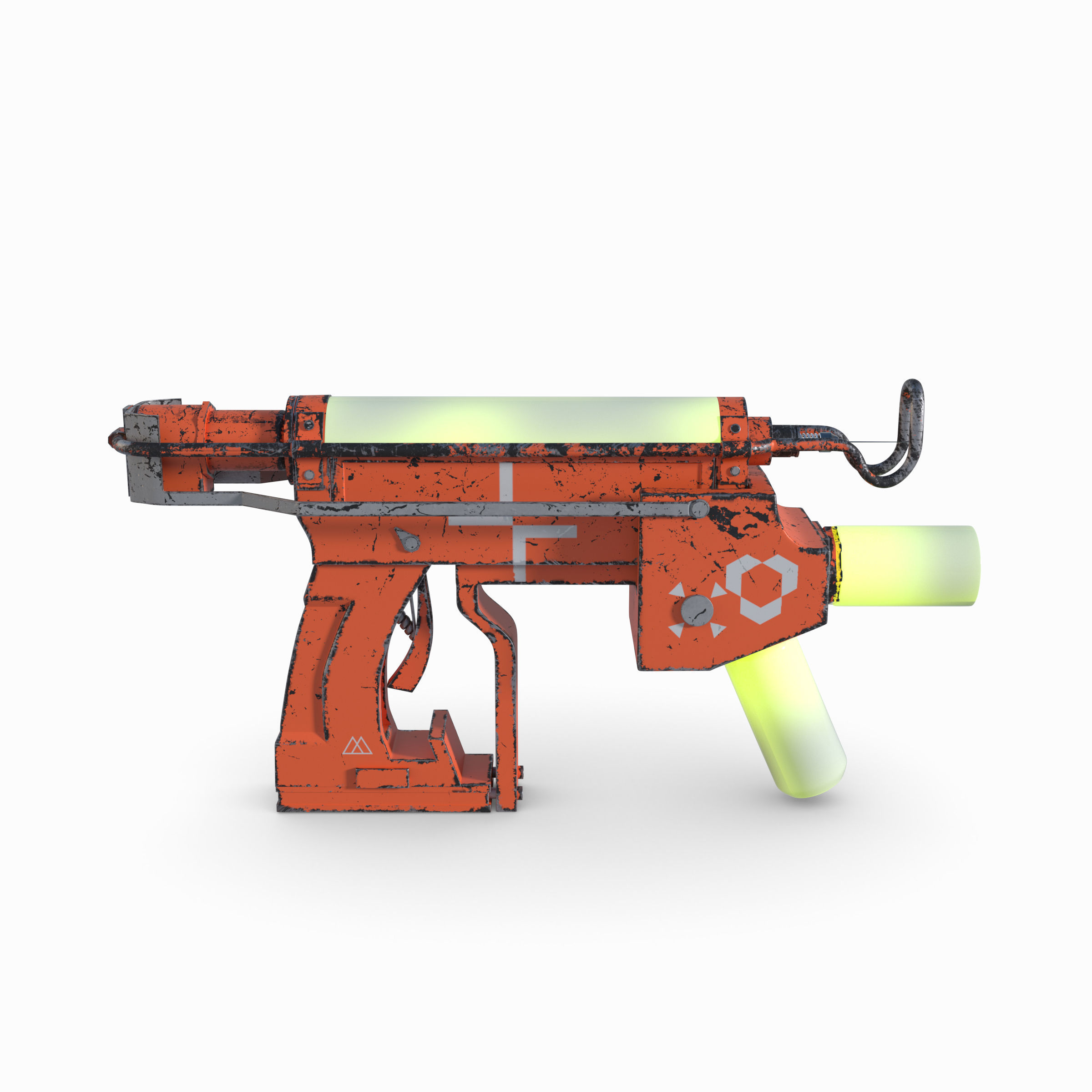 Sci-Fi Injector 3D model rigged | CGTrader