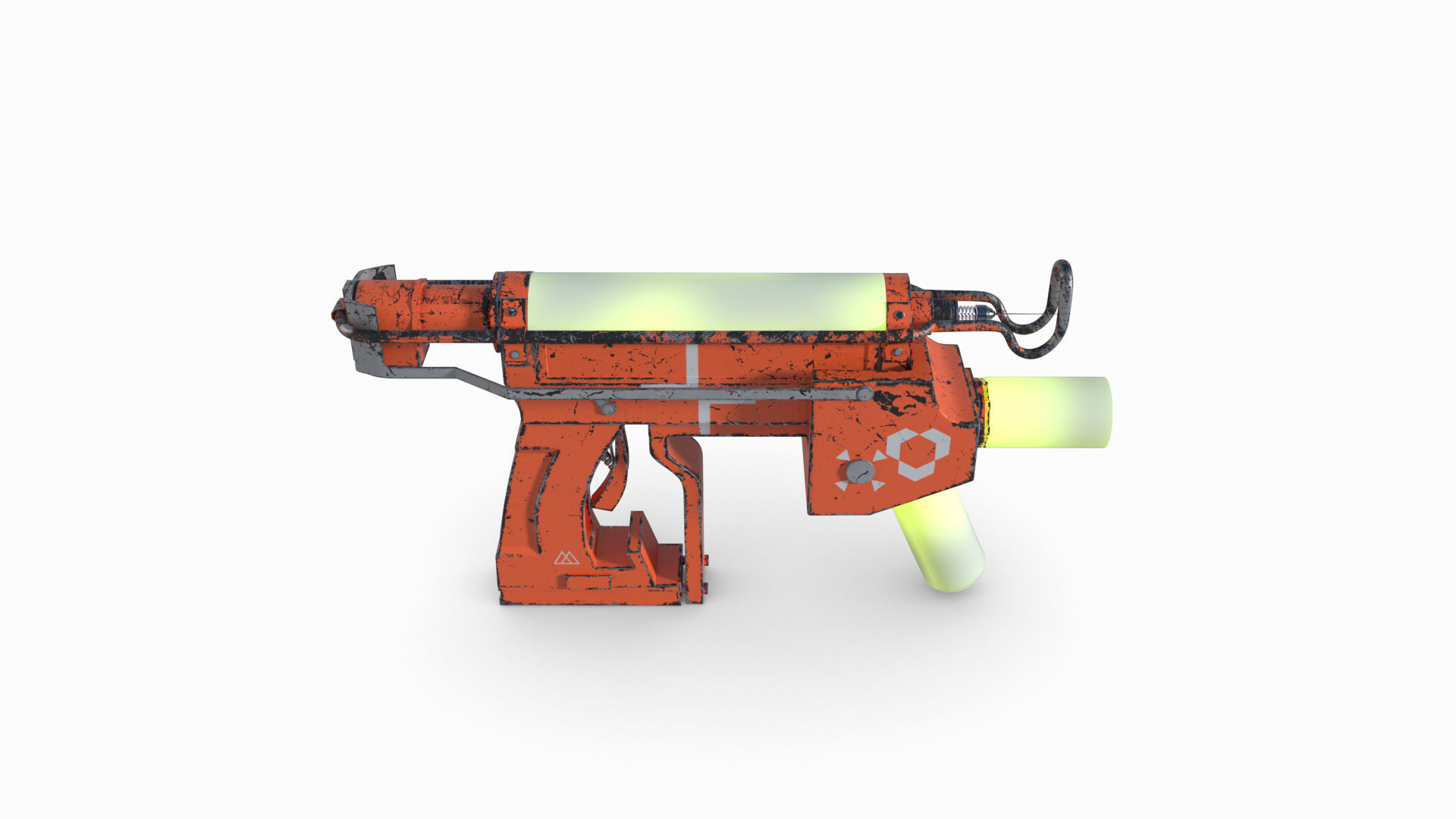 Sci-Fi Injector 3D model rigged | CGTrader