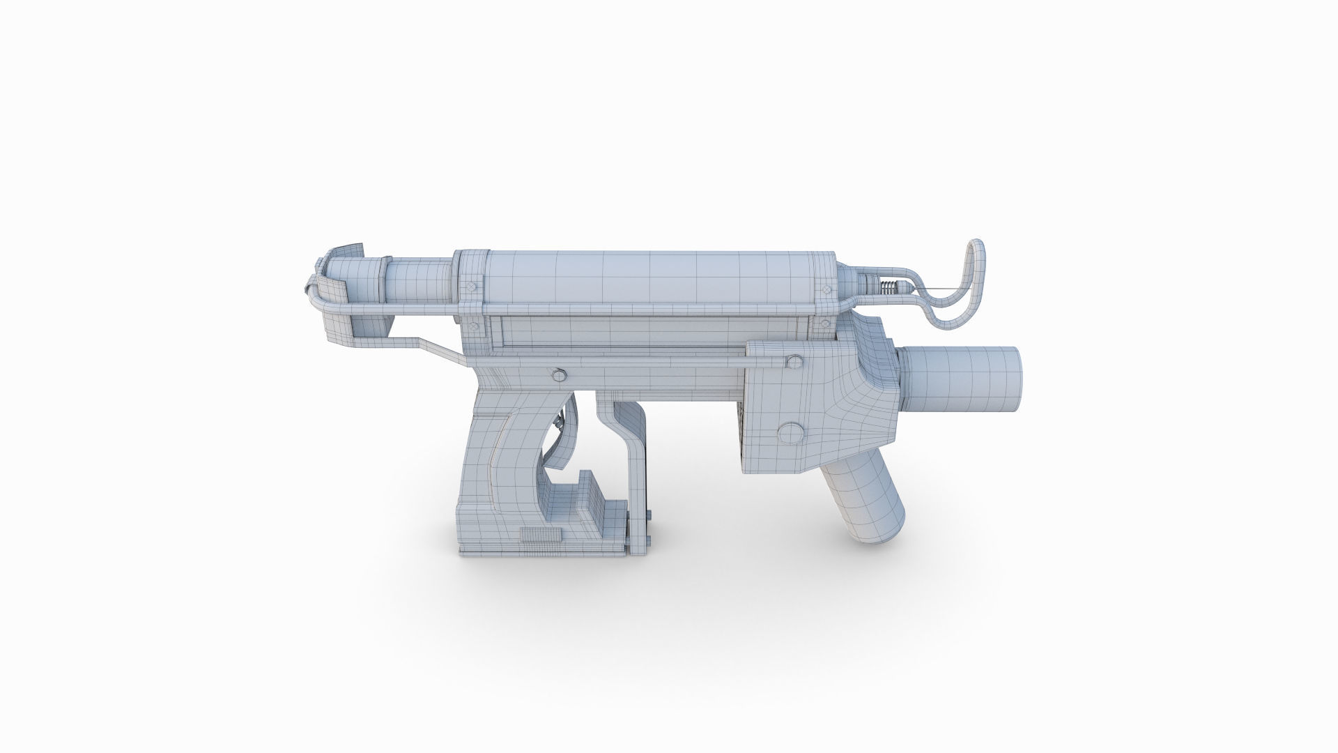 Sci-Fi Injector 3D model rigged | CGTrader