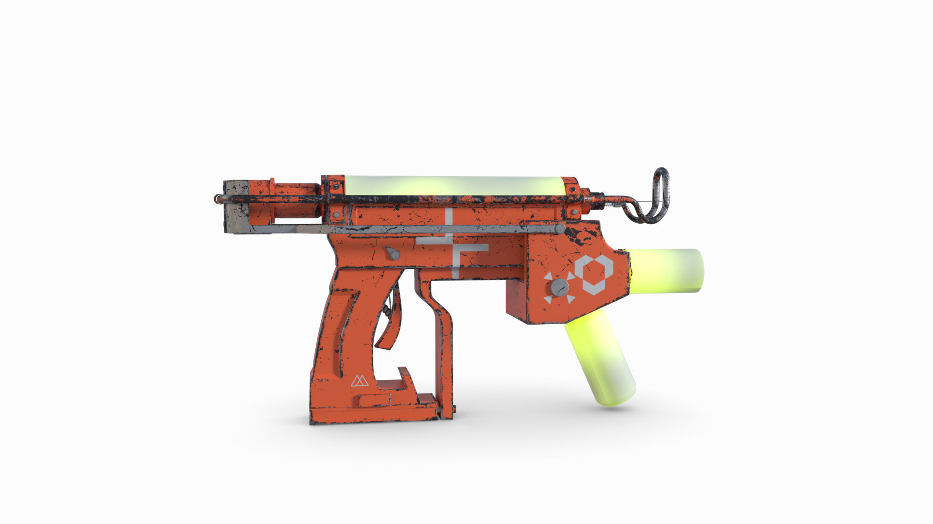 Sci-Fi Injector 3D model rigged | CGTrader