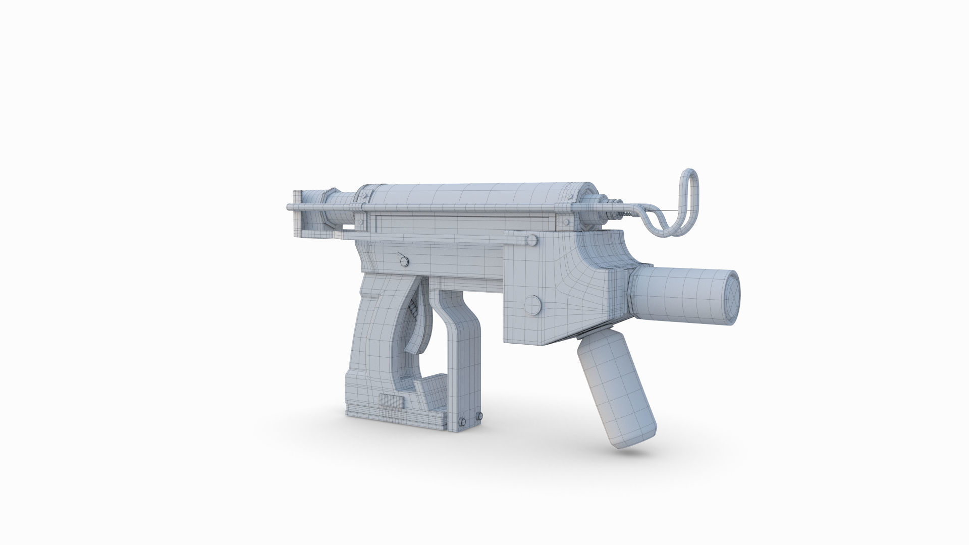 Sci-Fi Injector 3D model rigged | CGTrader