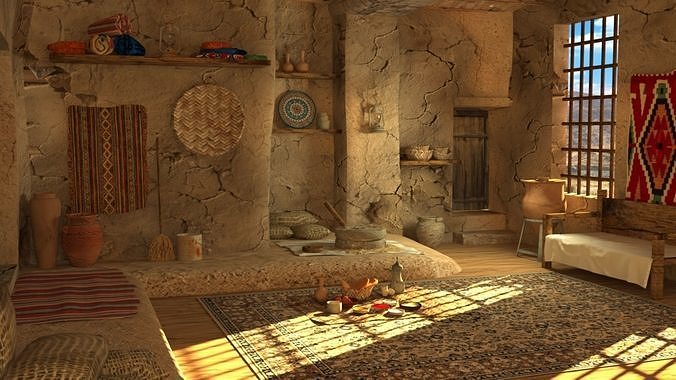 Middle Eastern House Interior