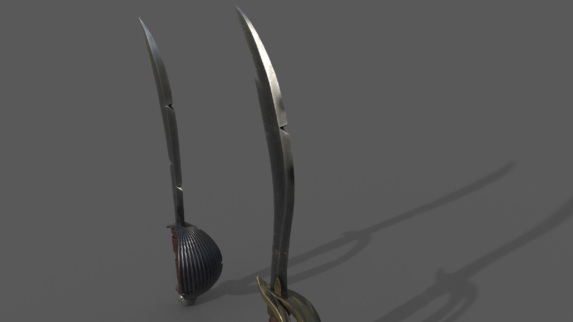 3D model Stylized Cutlass Low-poly 3D model VR / AR / low-poly | CGTrader