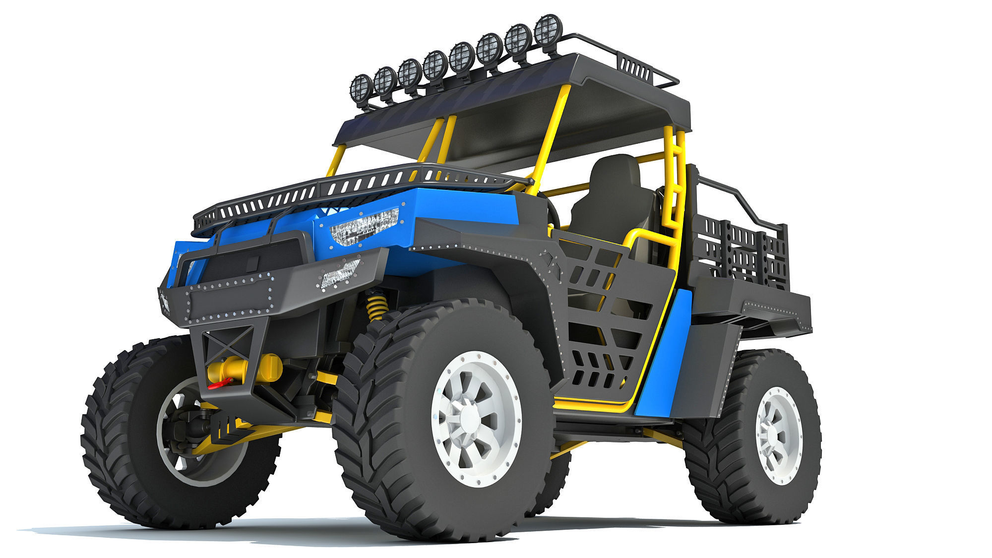 UTV Utility Vehicle 3D model | CGTrader