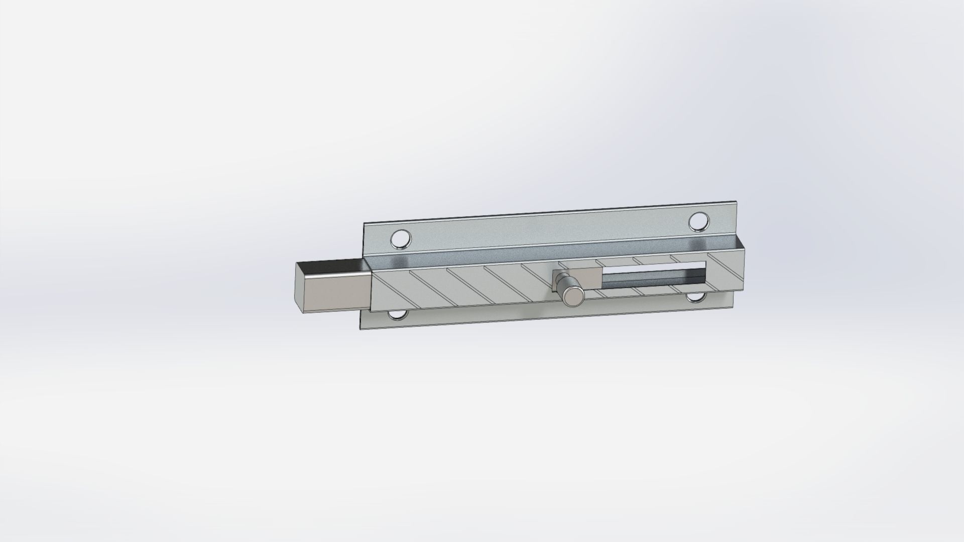 Door Latch 3D model 3D printable | CGTrader