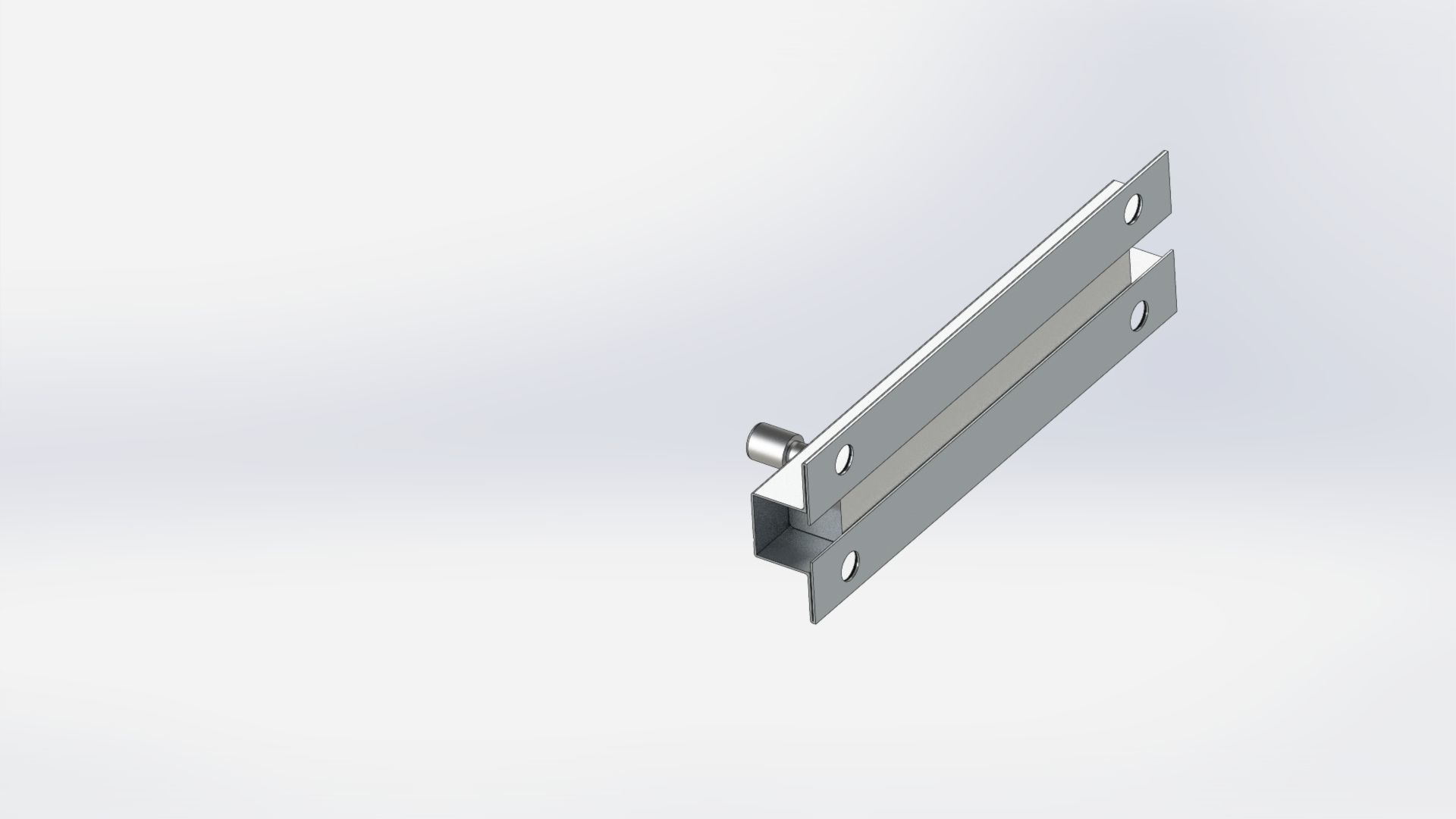 Door Latch 3D model 3D printable | CGTrader