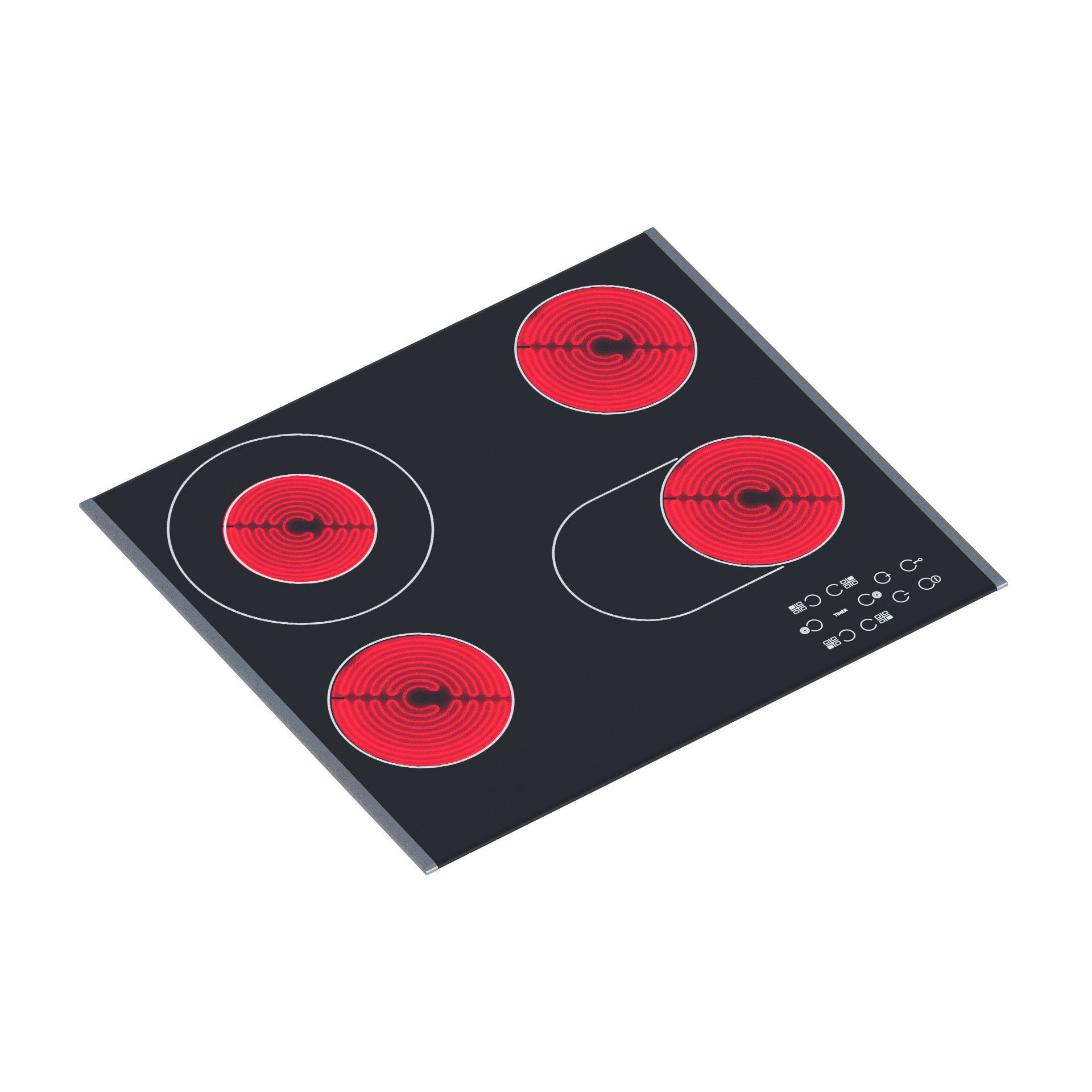 L3DV01G11 - kitchen hobs set 3D model | CGTrader