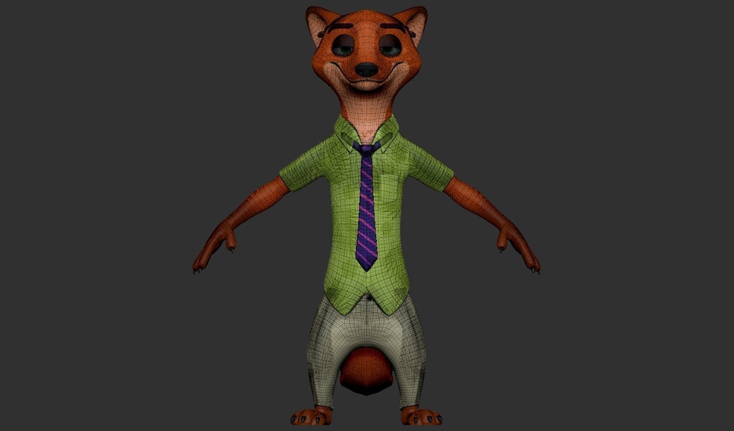 Nick Wilde 3D model | CGTrader