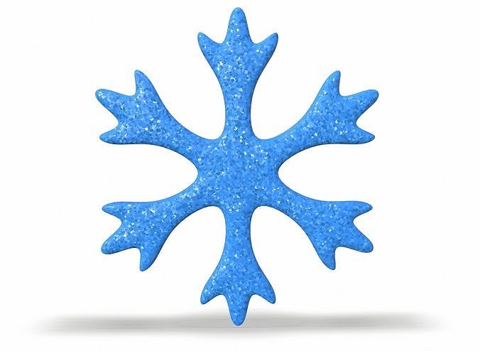 Christmas Snowflake 3D model | CGTrader