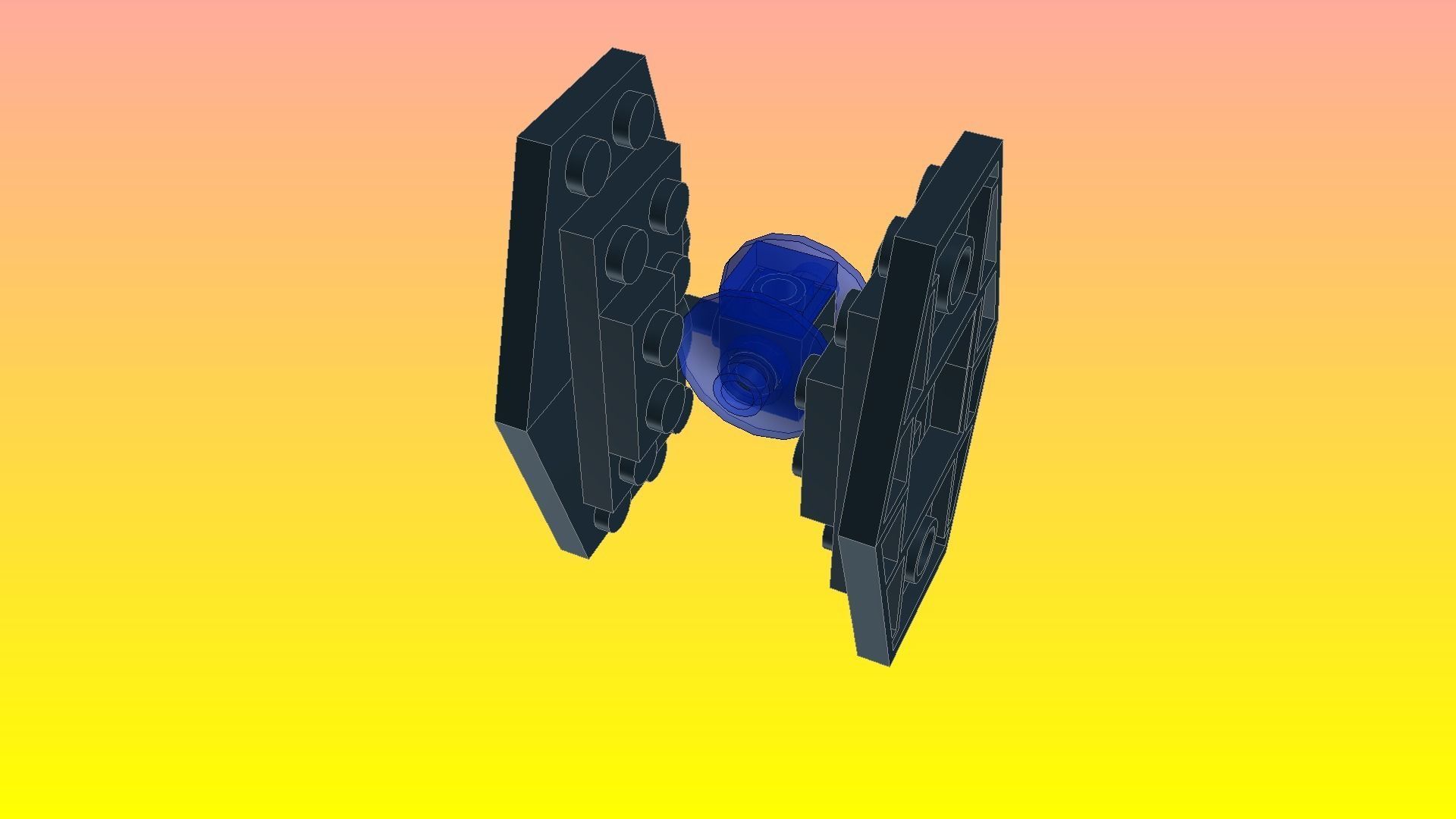 Lego Mini TIE Fighter Model 3219 3D model | CGTrader