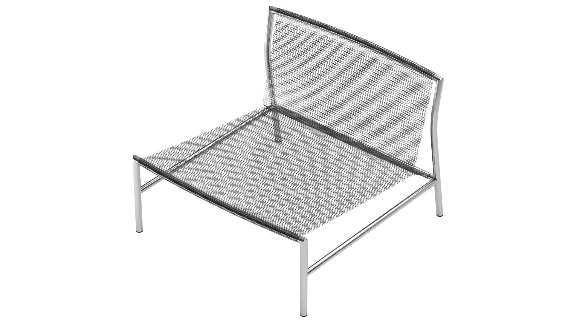 HI TECH LOUNGE CHAIR 3D model | CGTrader