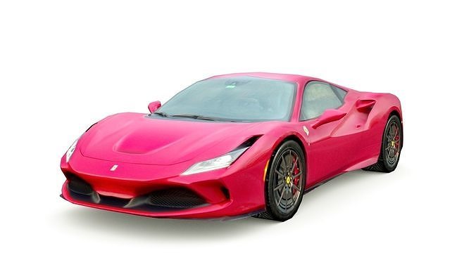 3D model Ferrari F8 Tributo 2021 lowpoly VR / AR / low-poly | CGTrader