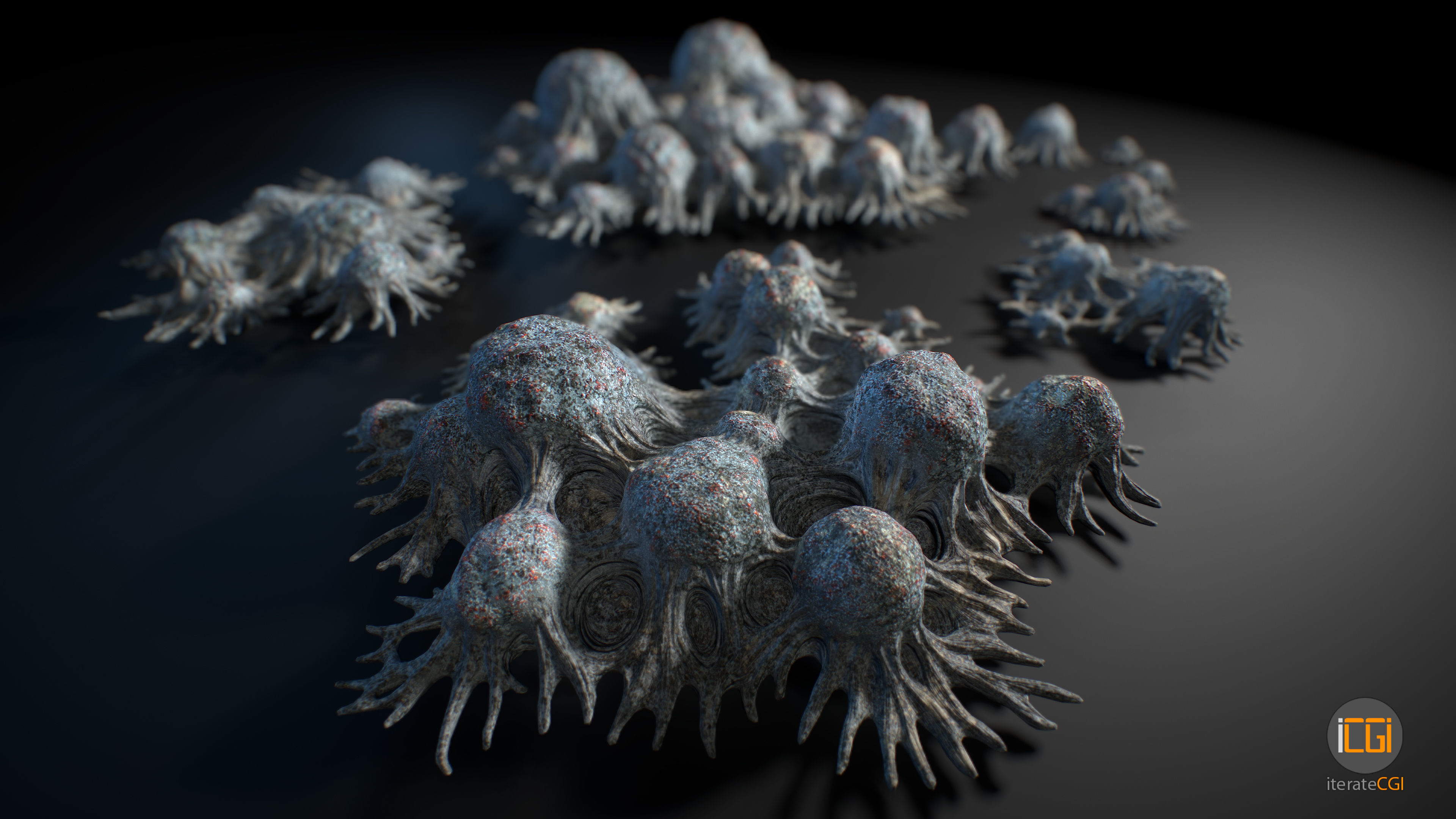 Alien Plant Fungus Type 3 3D model | CGTrader