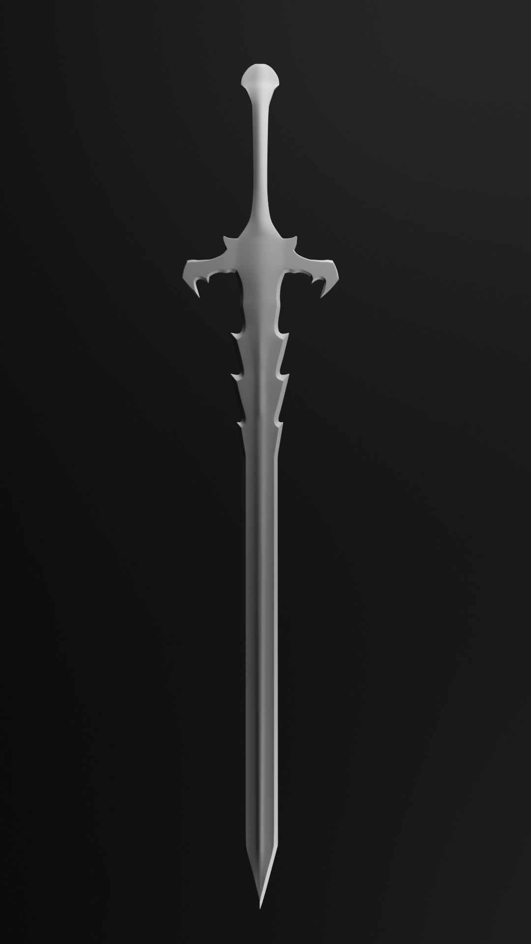HIgh-poly and Low-poly Ancient Swords free VR / AR / low-poly 3D model ...