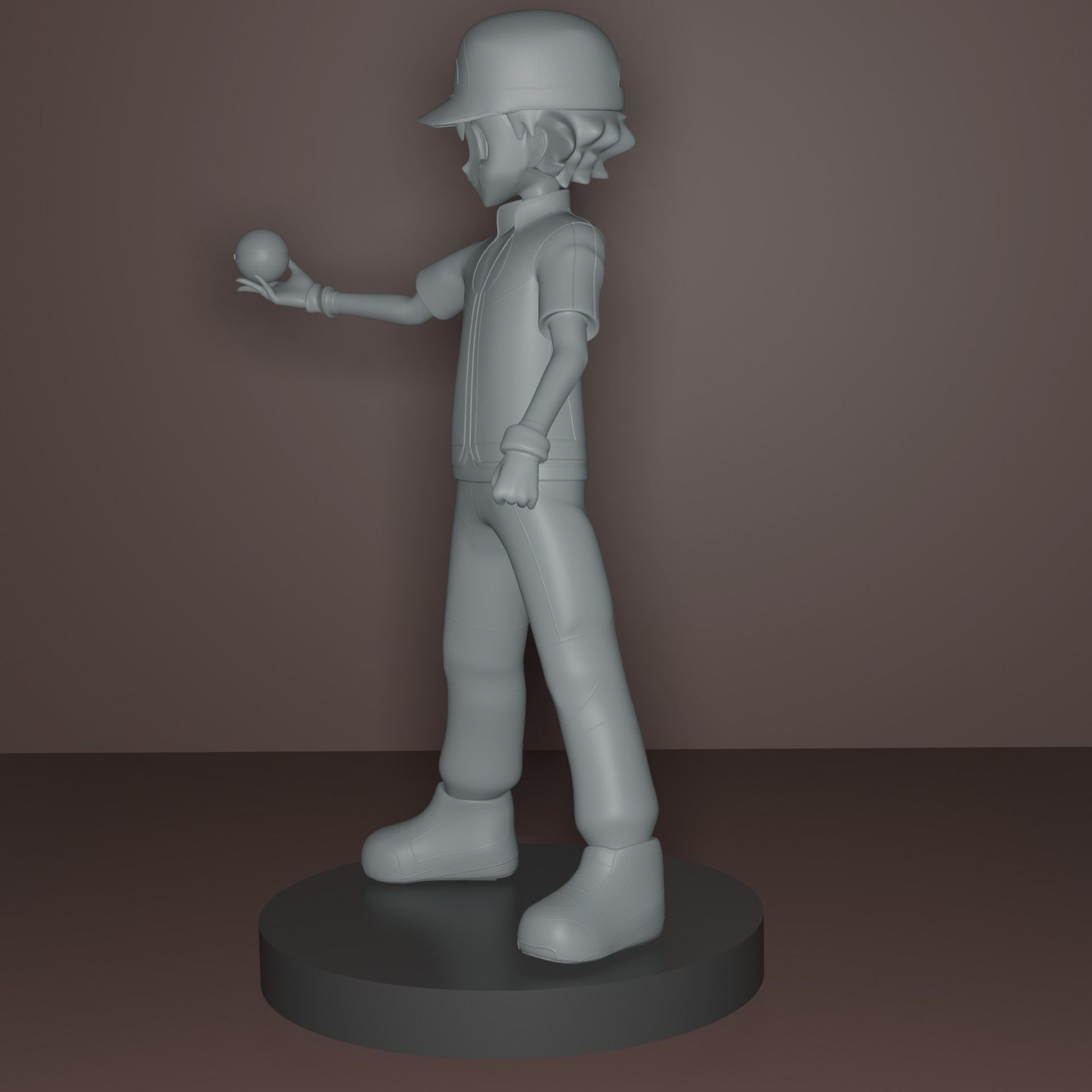 Ash Ketchum 3D model 3D printable | CGTrader