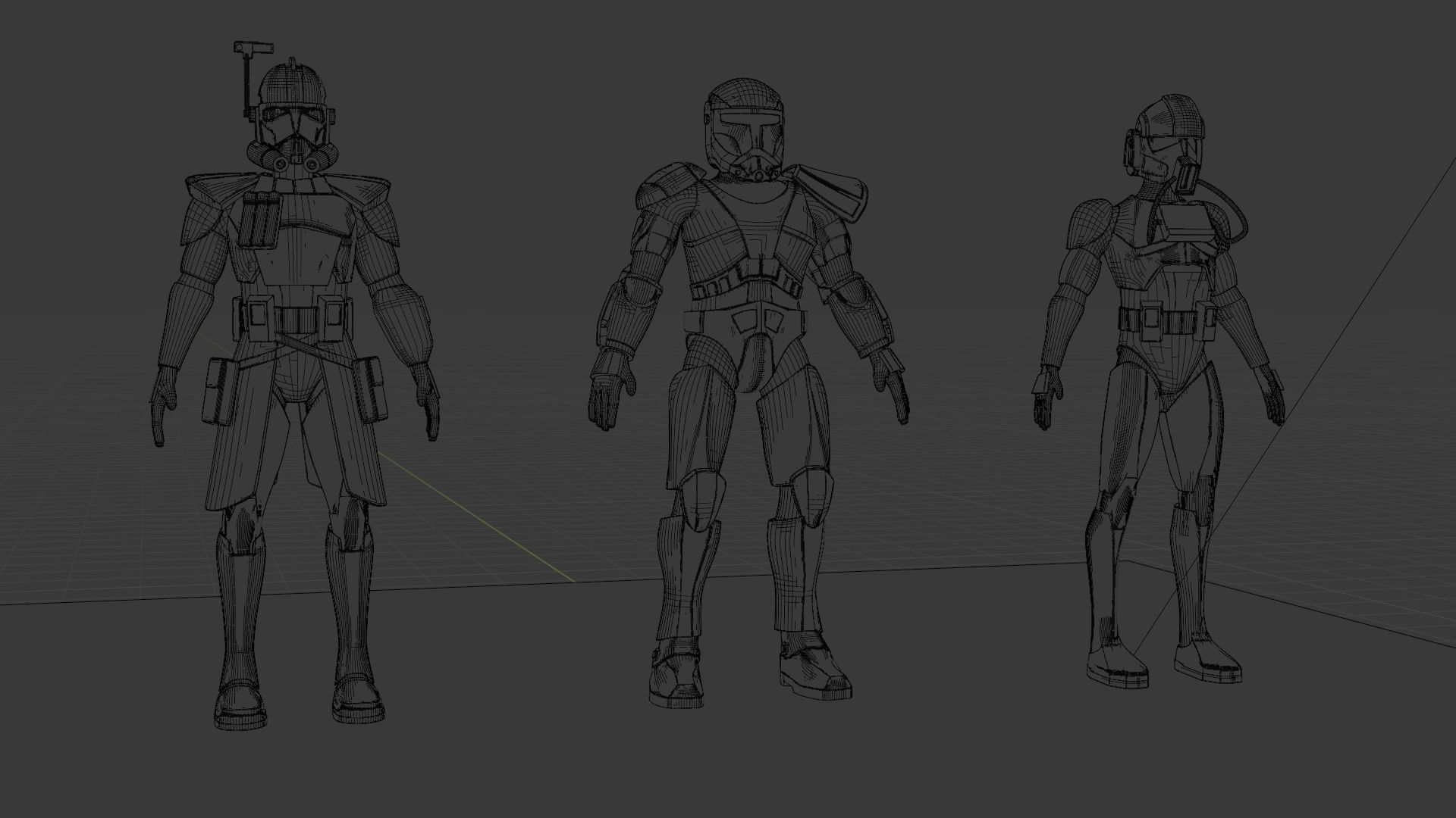 scifi Clone troopers pack star wars republic commando pilot free VR ...