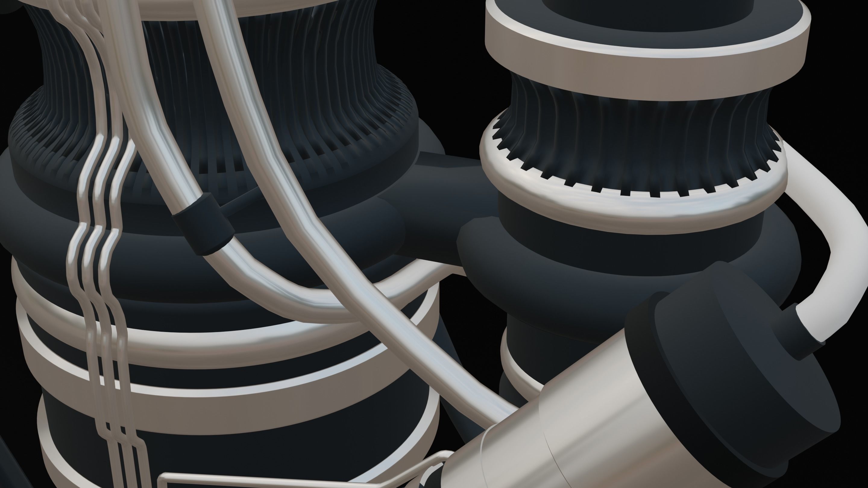 SpaceX Raptor Rocket Engine - Basic 3D model | CGTrader