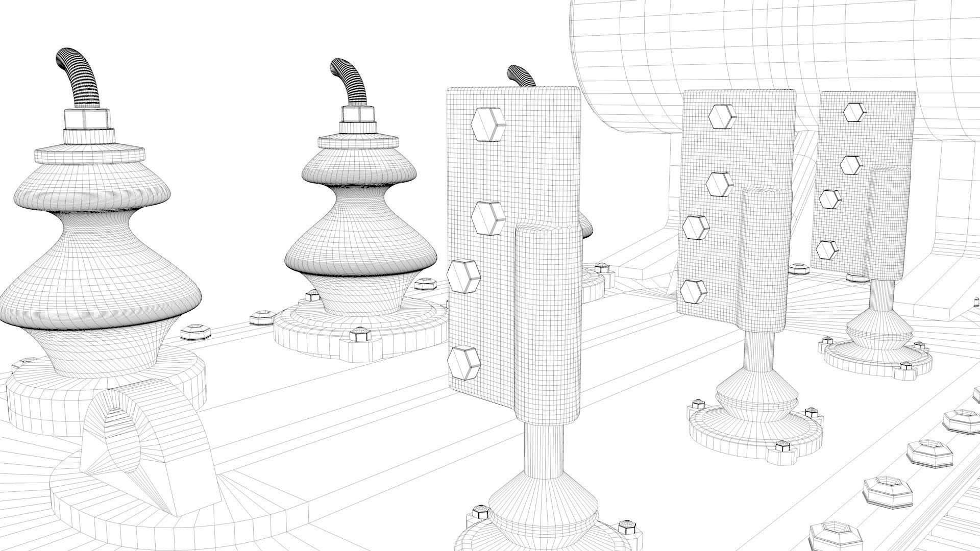 Electrical Transformer 3D model | CGTrader