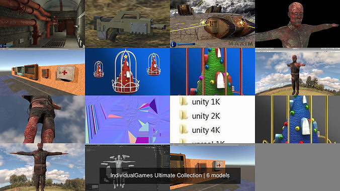 IndividualGames Ultimate Collection VR / AR / low-poly | CGTrader