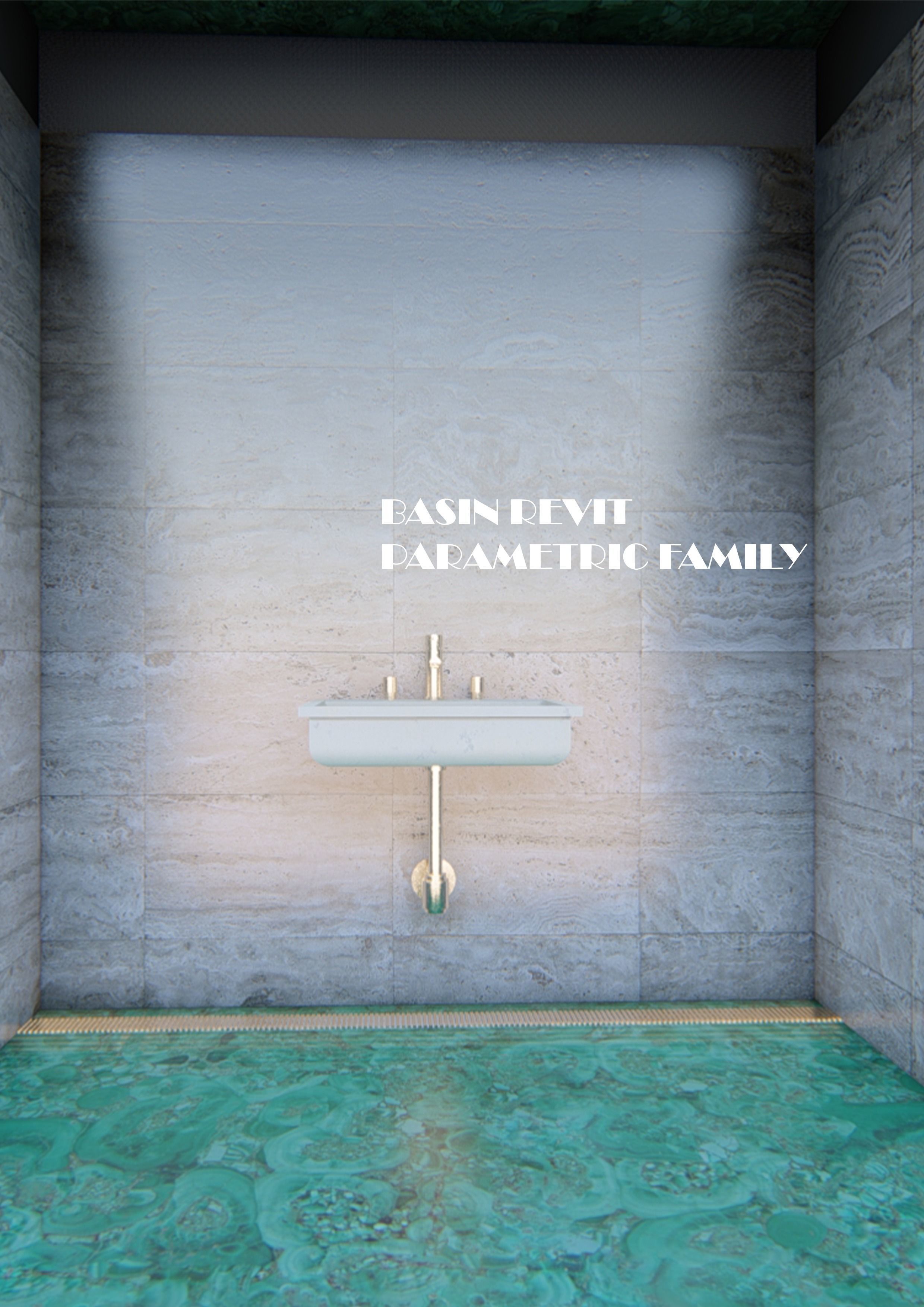 3D model Basin revit parametric family VR / AR / low-poly | CGTrader