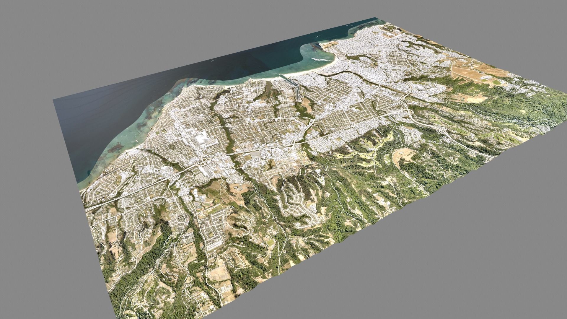 Cityscape Santa Cruz California USA 3D model | CGTrader