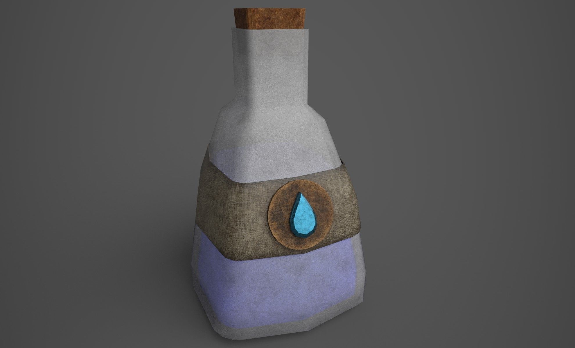 Hp and Mana potion 3D model | CGTrader