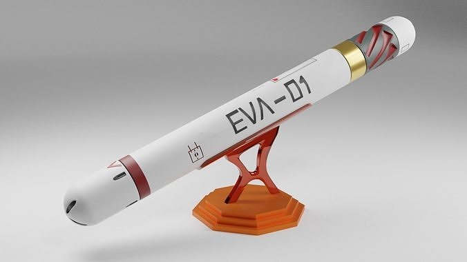 EVANGELION Entryplug with Unit-01 decals 3D model 3D printable | CGTrader