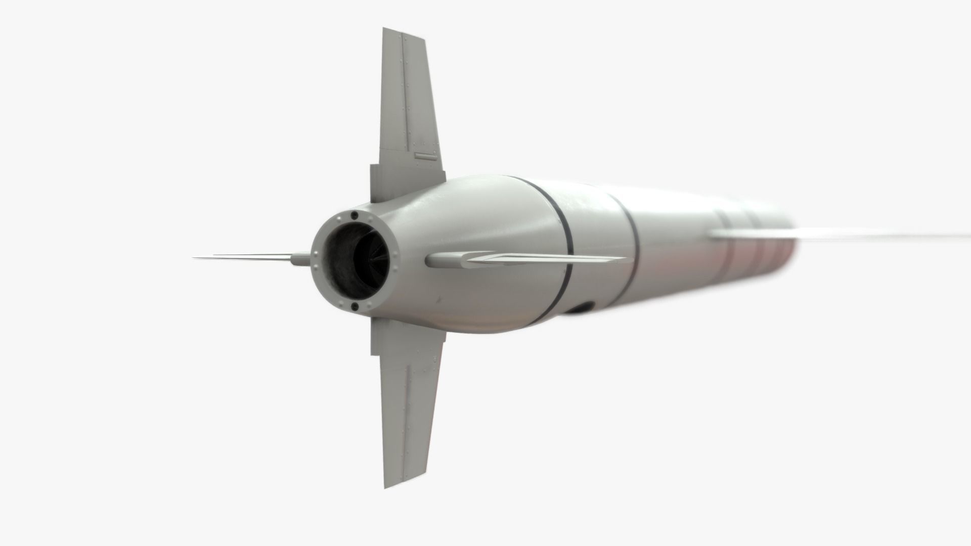 CJ-10 DF-10 KD-20 Chinese Land-Attack Cruise Missile 3D model animated ...
