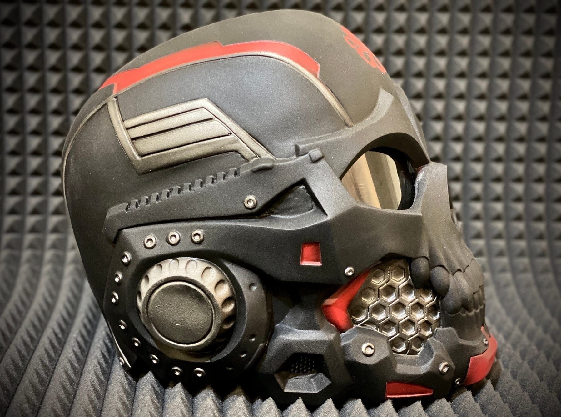 hydra helmet printable airsoft paintball sci-fi 3D model 3D printable ...