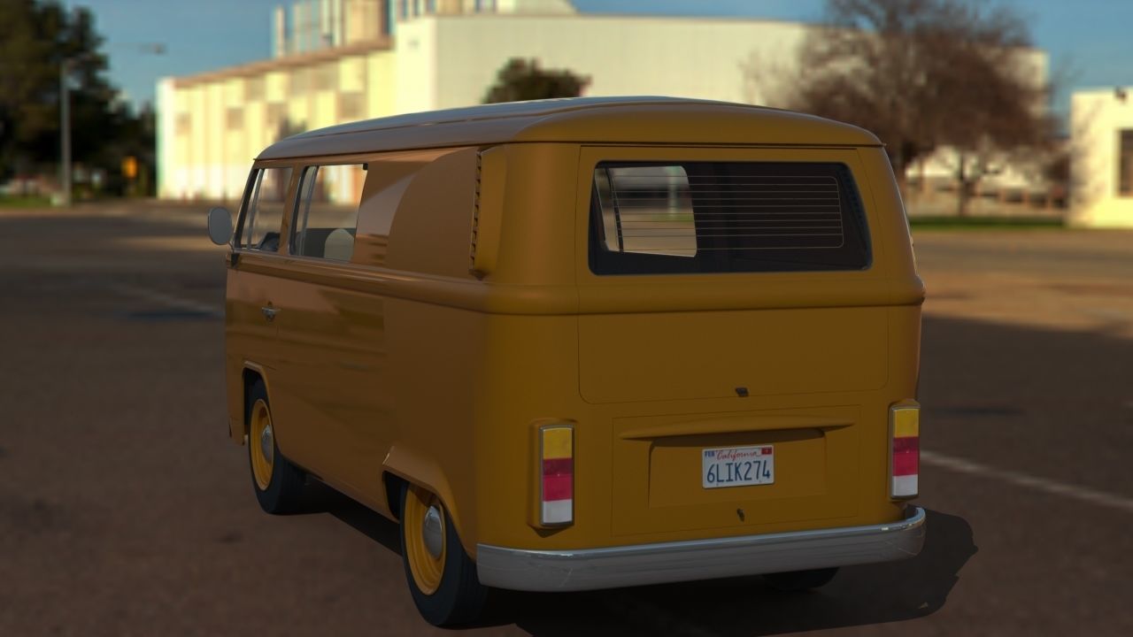 Volkswagen BUS 3D model 3D printable | CGTrader