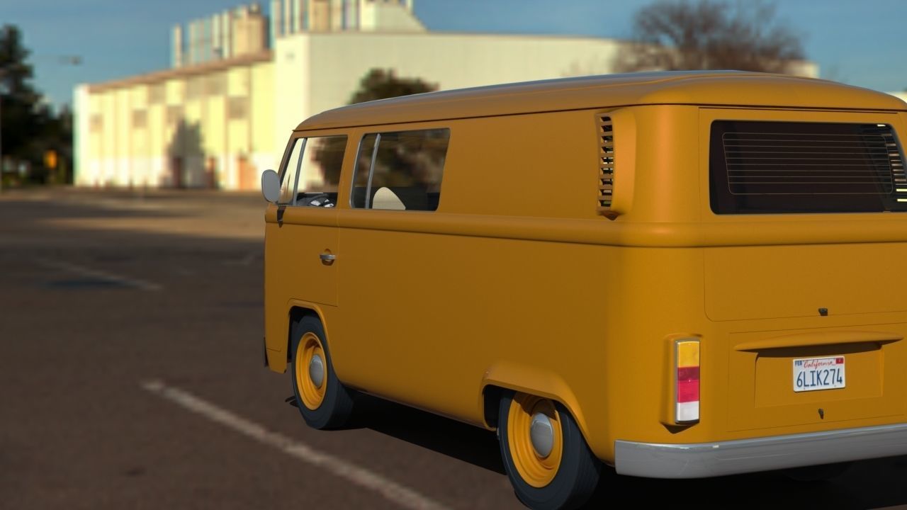 Volkswagen BUS 3D model 3D printable | CGTrader