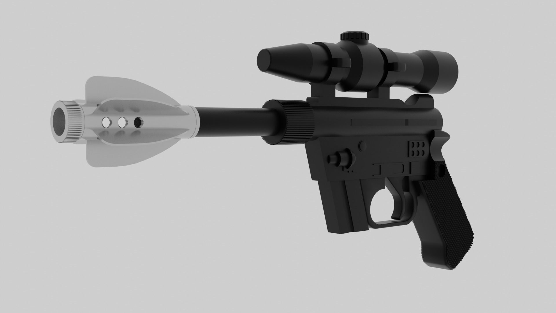 DL-21 A star wars gun 3D model | CGTrader