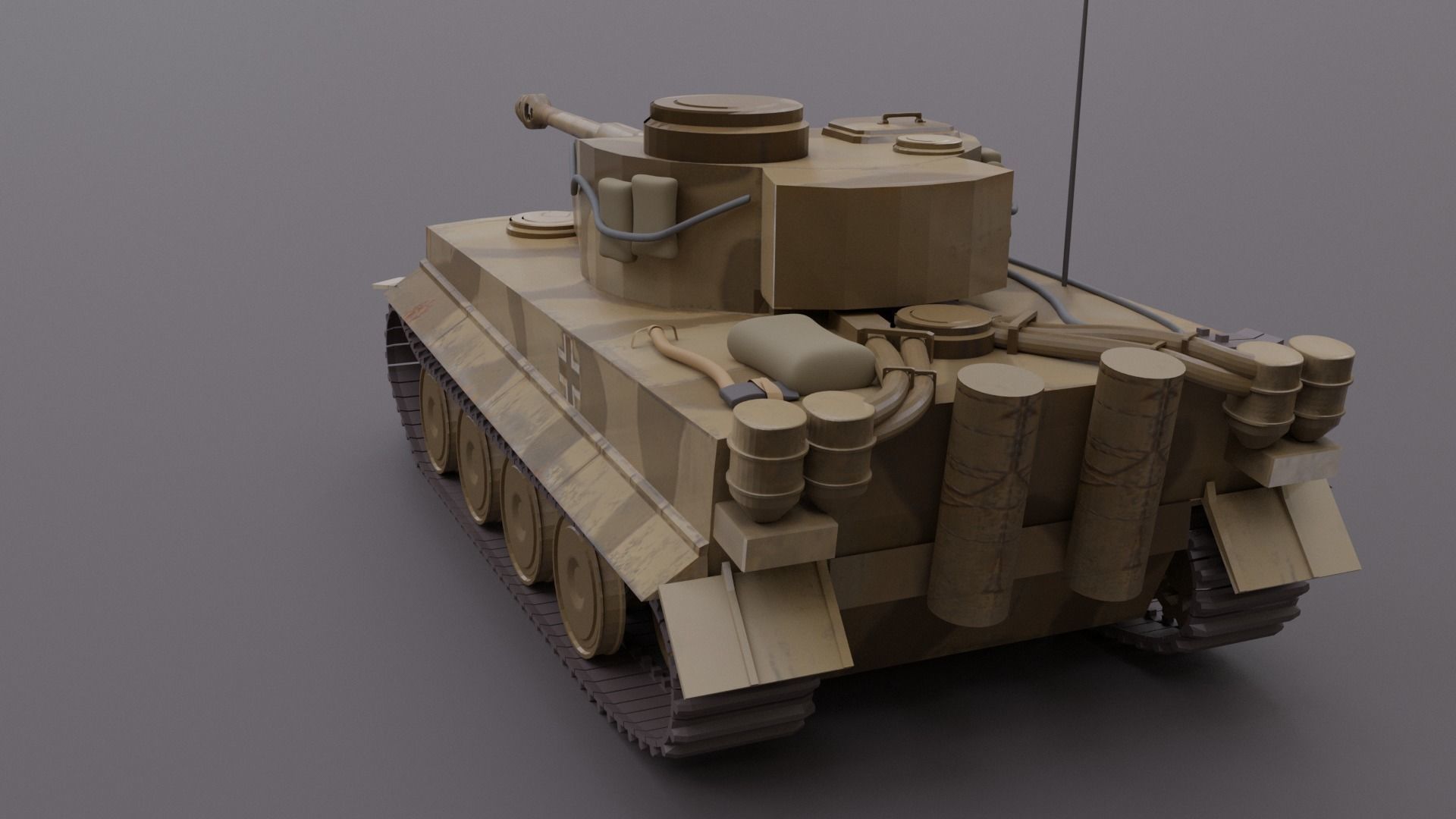 Tiger I tank 3D model | CGTrader